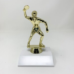 Ping Pong, Trophy Personalized Championship Ping Pong Trophy Male or ...