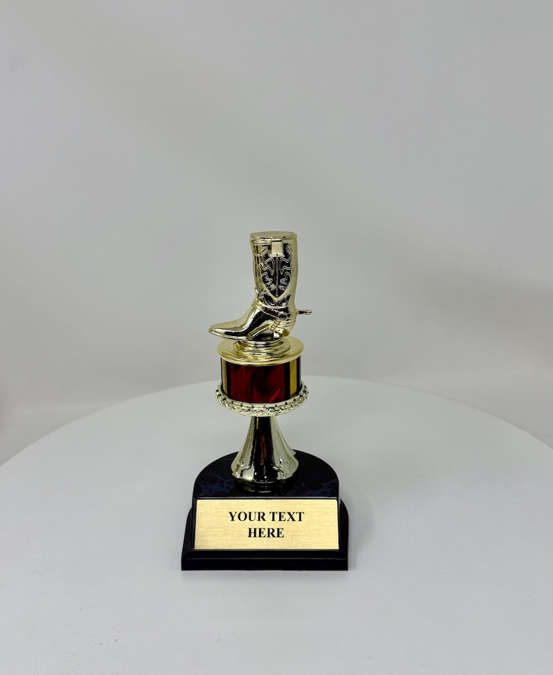 Boots Award Trophy Cowboy Trophy, Cowgirl Award, Line Dancing, Rodeo ...
