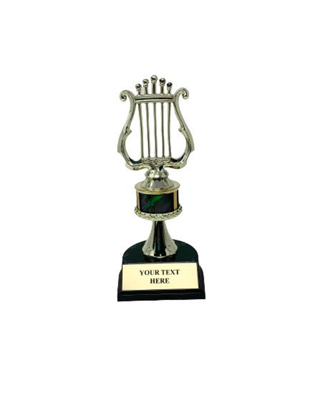 Trophy Harp,lyre Trophy 8.5" Tall Music Trophies Custom Trophy, Free ...
