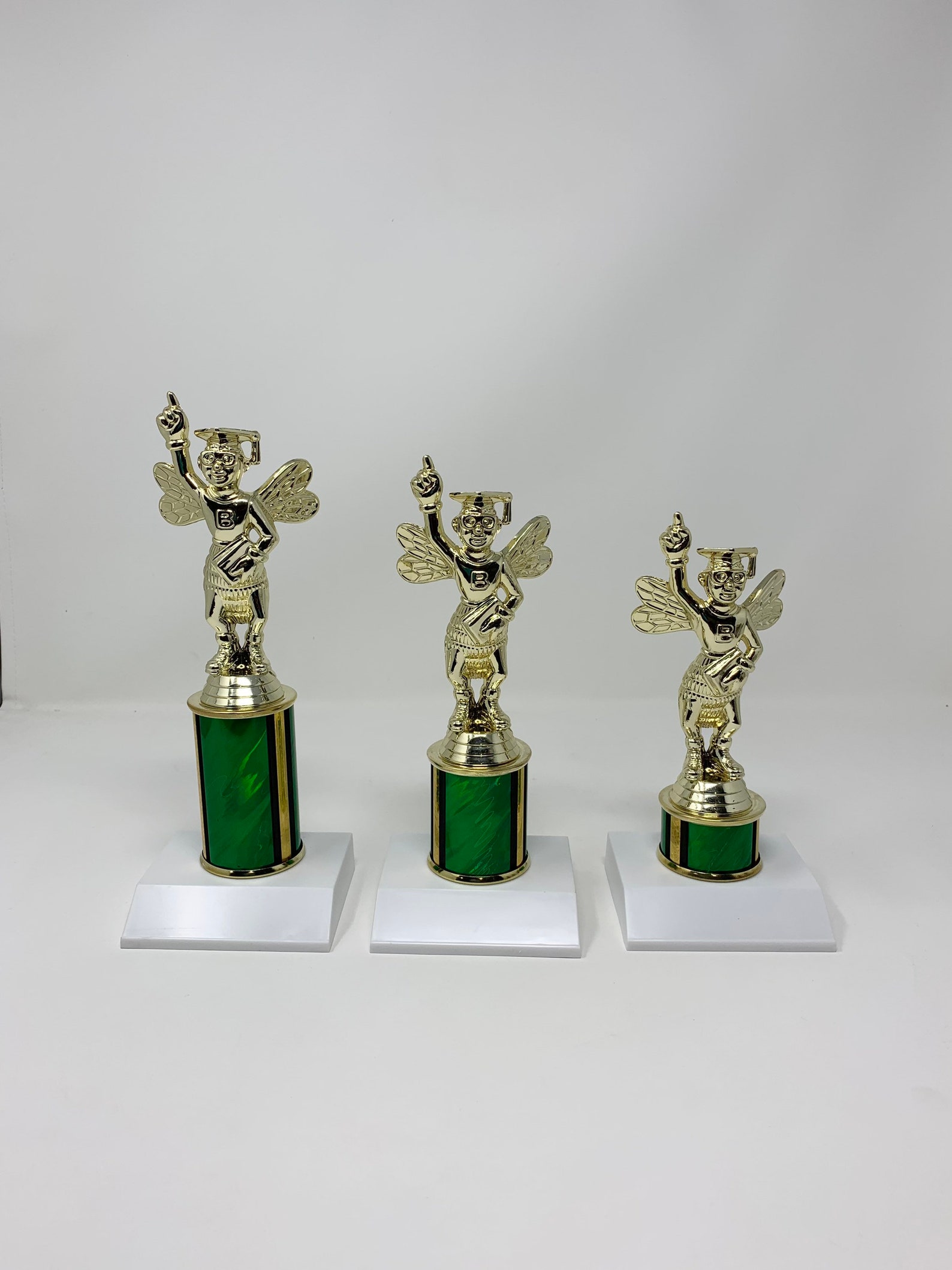 Spelling Bee Trophy Trophies 1st 2nd 3rd Place Tournament Academic ...