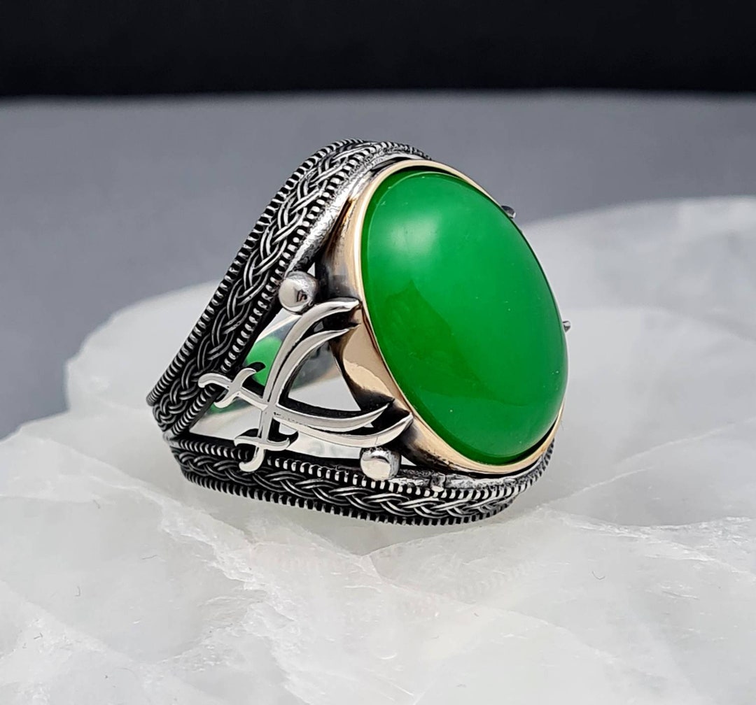 Double Sword Ringsword Ring Sterling Silverzulfigar Sword - Etsy UK