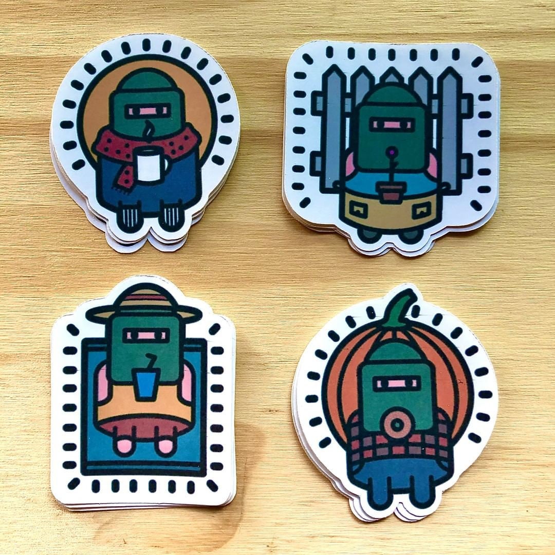 Four Seasons Operator Sticker Pack | Etsy