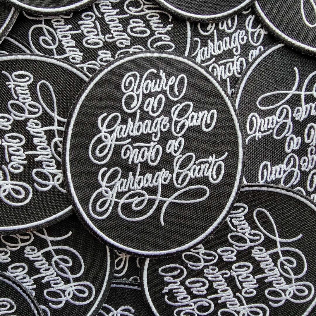 Garbage Patch (black/white) - Etsy