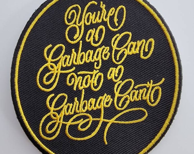 Garbage Patch (black/yellow) - Etsy