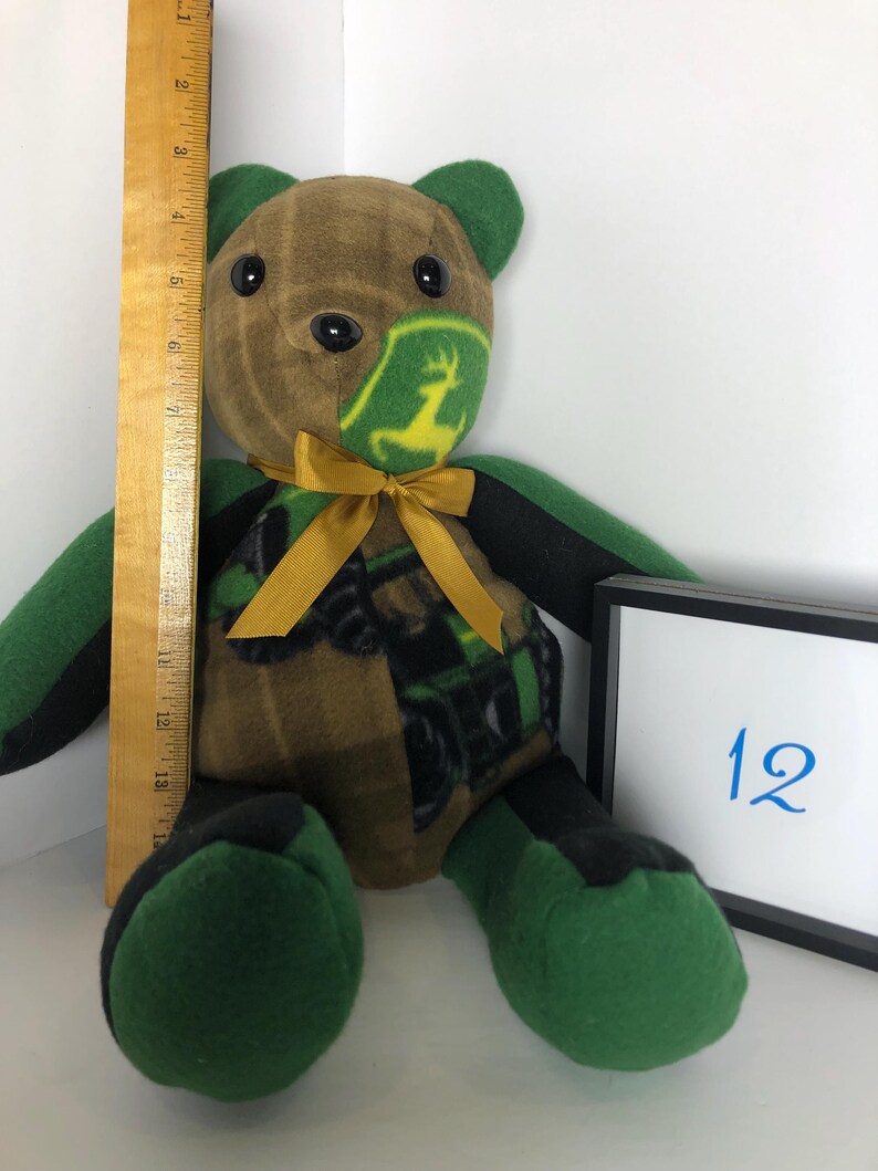 John Deere Fleece Teddy Bear - Etsy