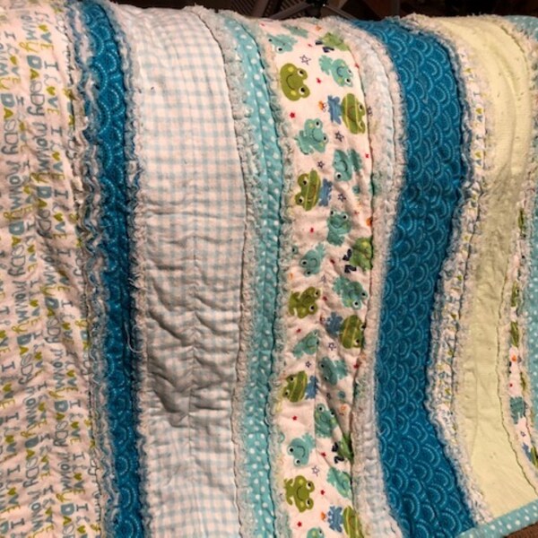 Baby Rag Quilt - Etsy