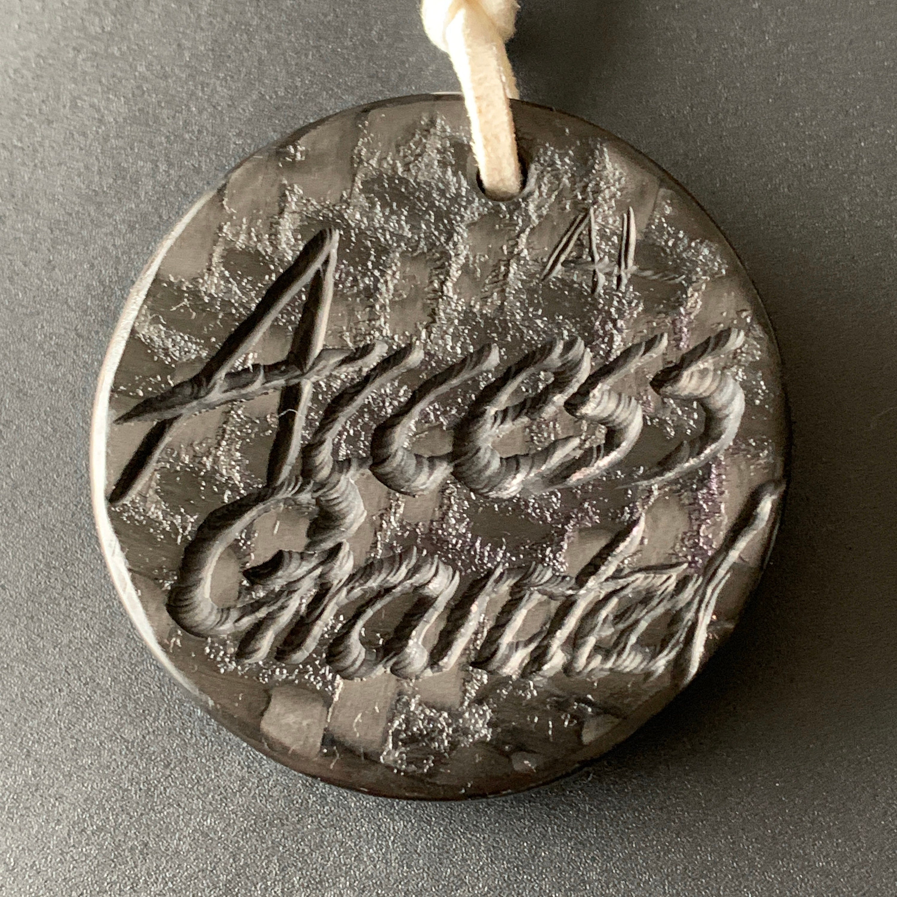 Anonymous Hacker Coin Pendant Glow in the Dark - Etsy