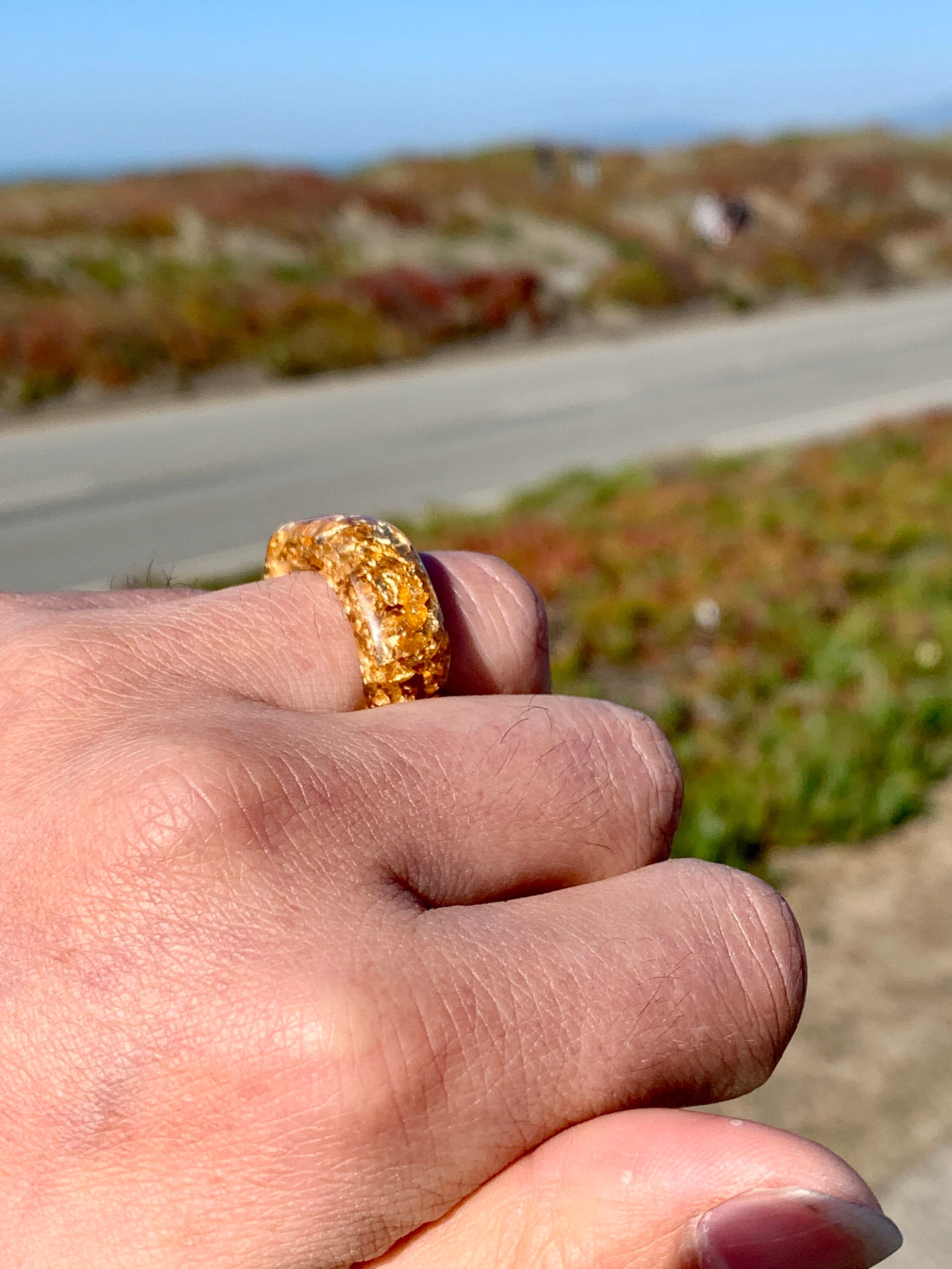 49er Gold Rush Ring with 24K Gold Foil