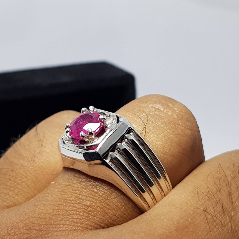Ruby Ring Yaqoot Ring Natural Ruby Stone Ring Mogok Ring - Etsy