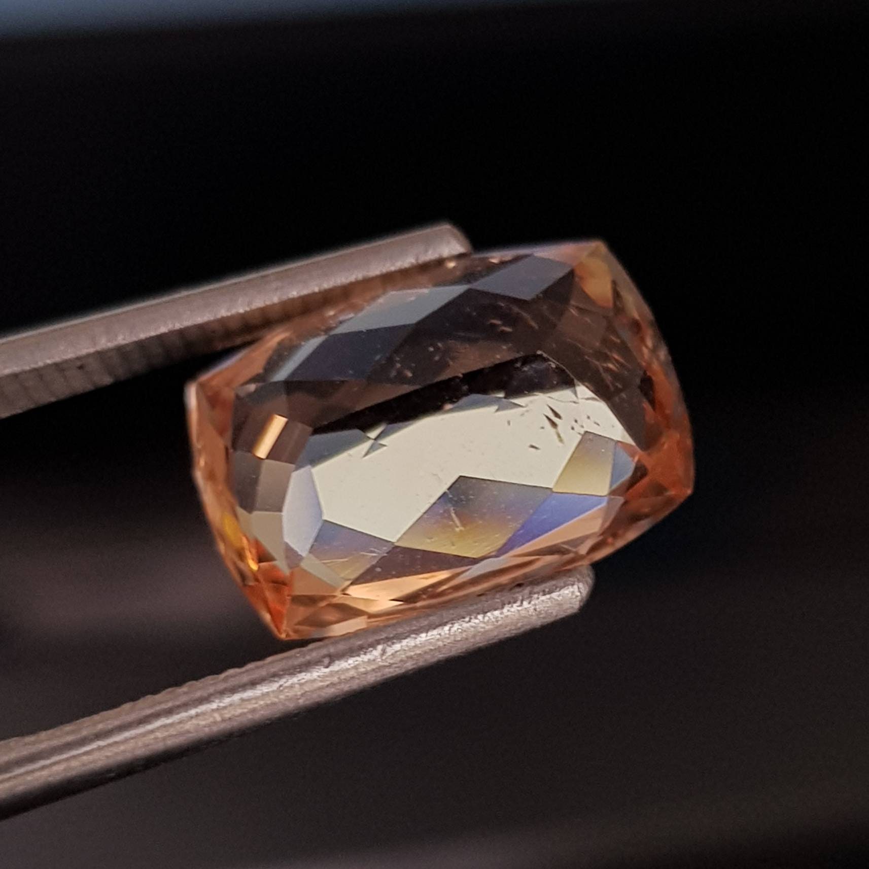 Natural Unheated Untreated 5 Ct Big Imperial Topaz Katlang Topaz Peach ...