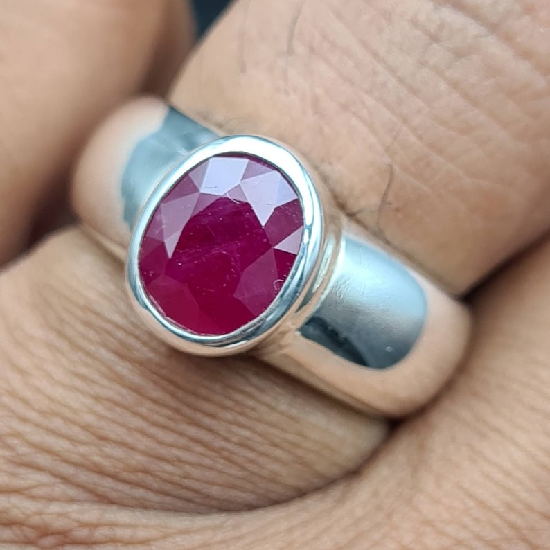 Natural Unheated Untreated Ruby Ring Afghanistan Ruby Pigeon - Etsy