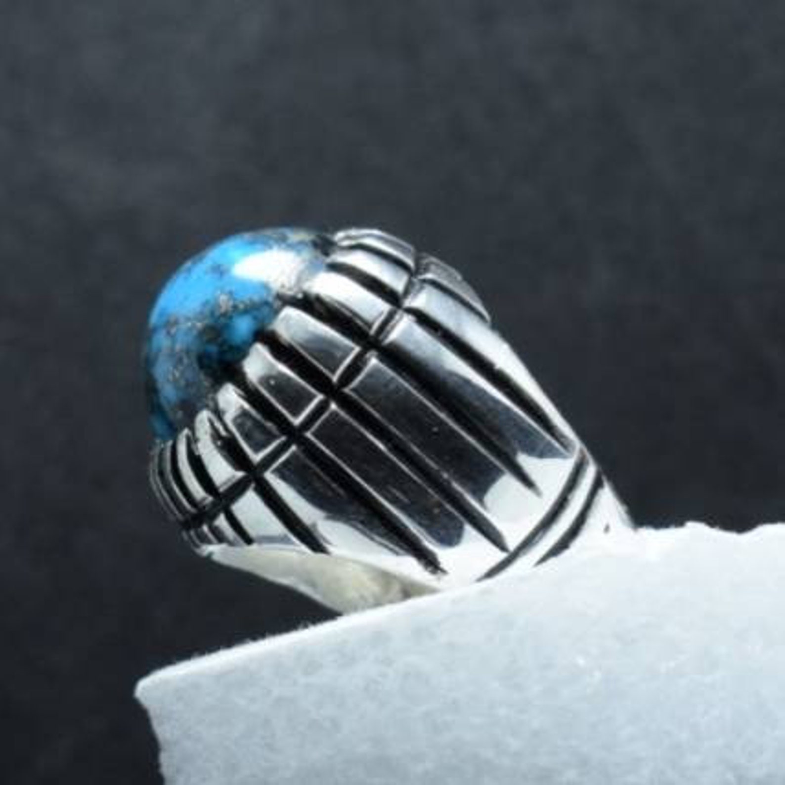 Big Oval Shape Feroza Ring Sabza Ring Dark Feroza Ring Mens - Etsy