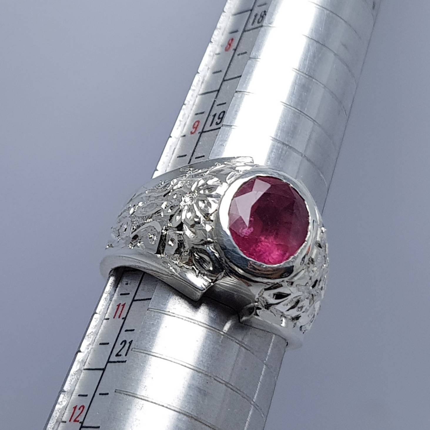 Real Big Ruby Ring Afghan Ruby Dark Blood Red Ruby Stone Ring - Etsy