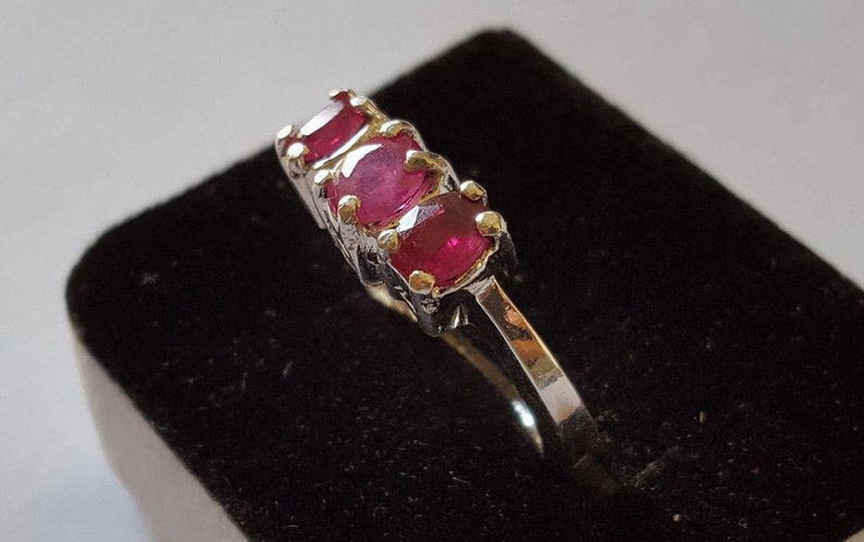 Pigeon Blood Ruby Band Women Ruby Ring Yaqoot band For Women | Etsy