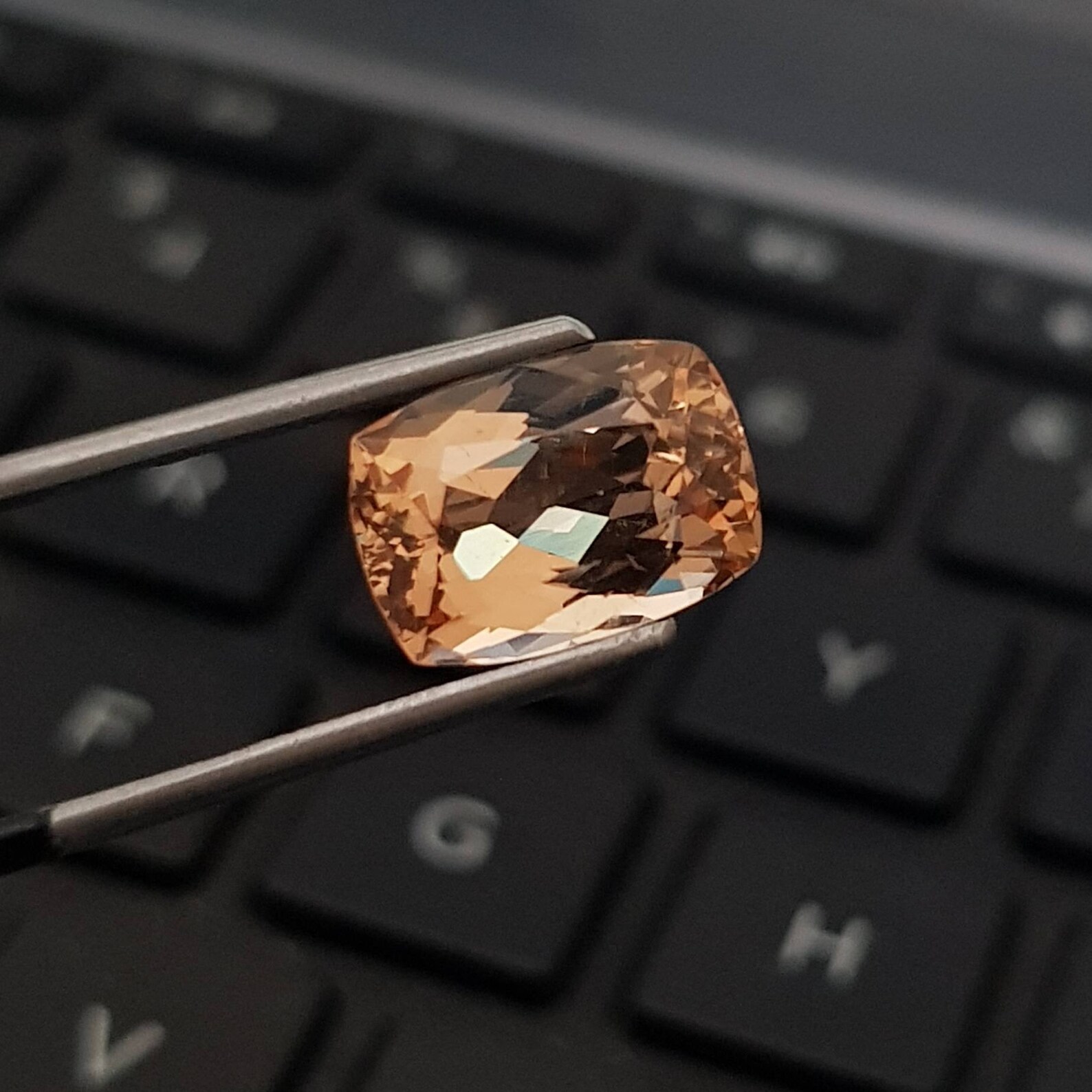 Natural Unheated Untreated 5 Ct Big Imperial Topaz Katlang Topaz Peach ...