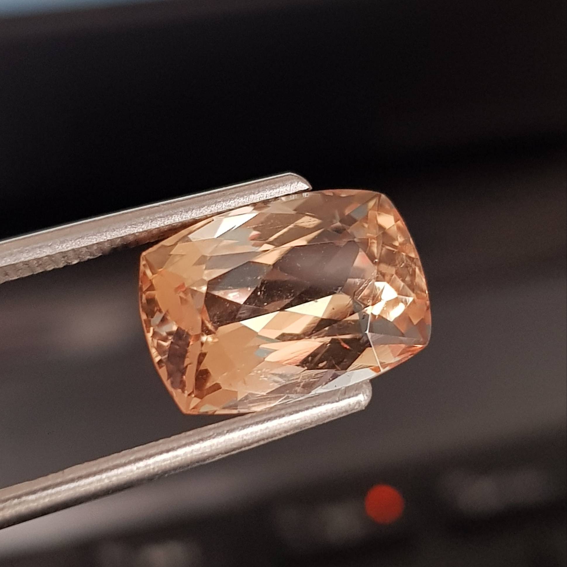 Natural Unheated Untreated 5 Ct Big Imperial Topaz Katlang Topaz Peach ...