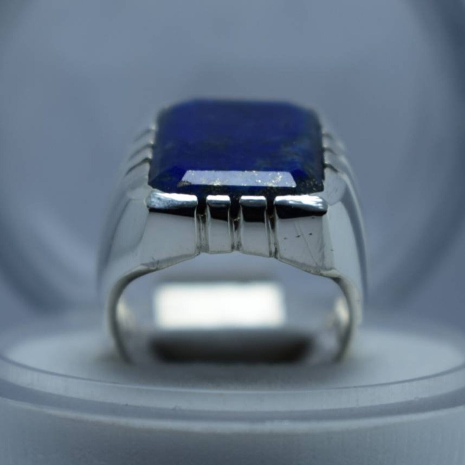 Lapis Lazuli Ring Lapis Men Blue Stone Ring* Lapis Lazuli Men Ring ...