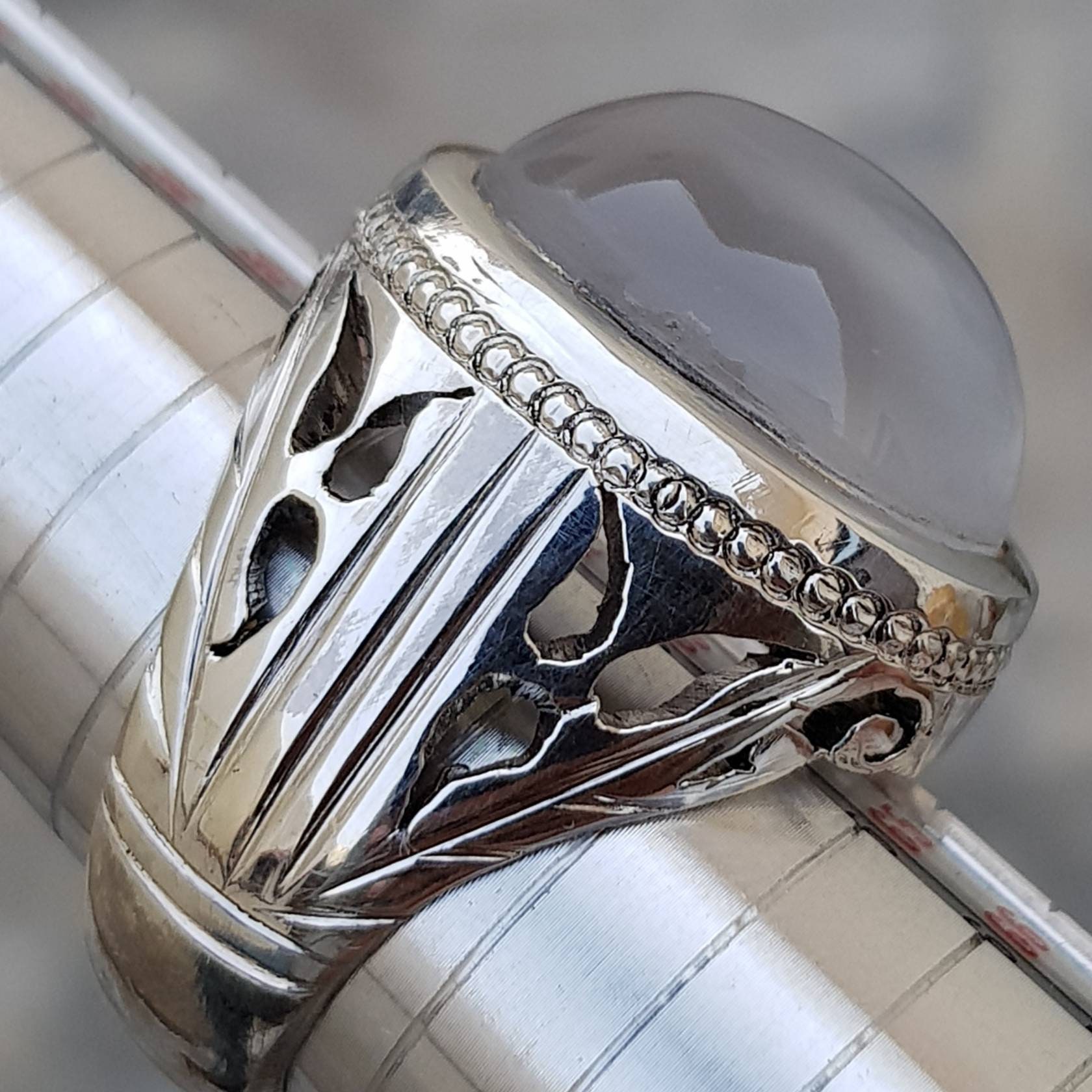 Natural Dur Al Najaf Stone Ring Dur E Najaf Ring Shia Rings Najaf Stone ...