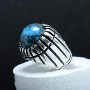 Big Oval Shape Feroza Ring Sabza Ring Dark Feroza Ring Mens Shajri ...