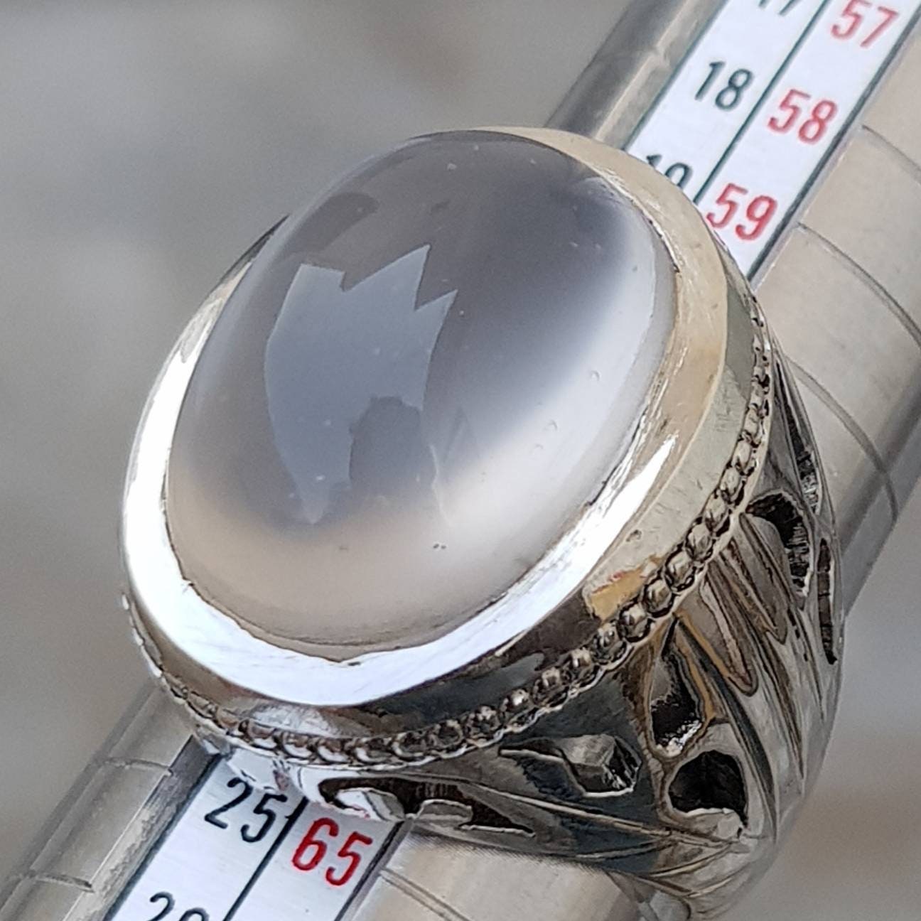 Natural Dur Al Najaf Stone Ring Dur E Najaf Ring Shia Rings Najaf Stone ...