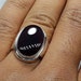 Yemeni Aqeeq Ring for Men Real Akik Rings Handmade Hakik Ring Agate ...