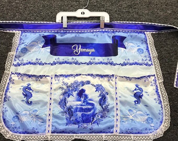 Santeria Yoruba Apron and Headpiece Kerchief Delantal Y Quilla for ...