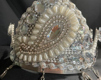 Corona Para Obatala Crown for Obbatala - Etsy