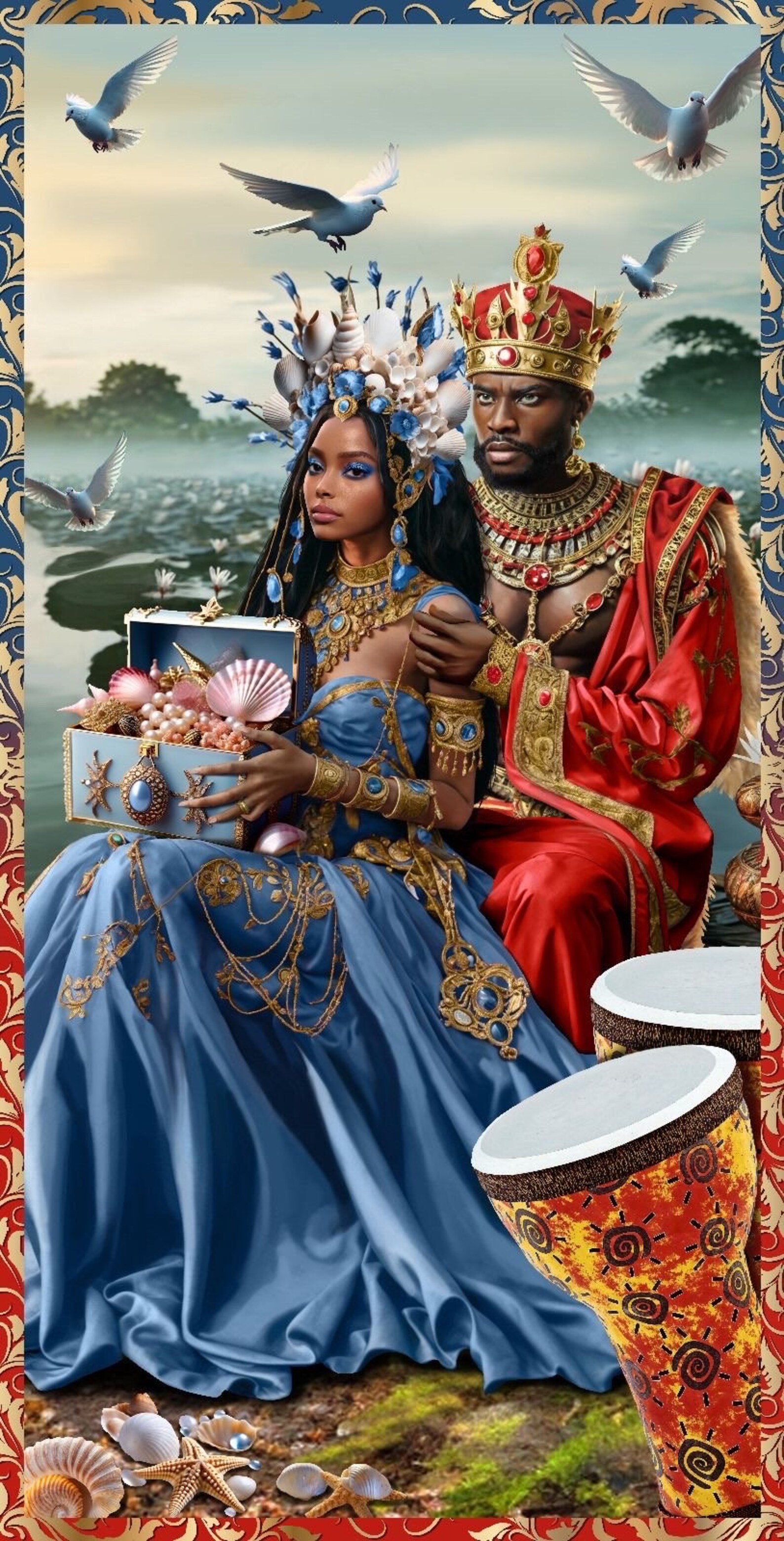 Chango Pano Para El Trono - Etsy