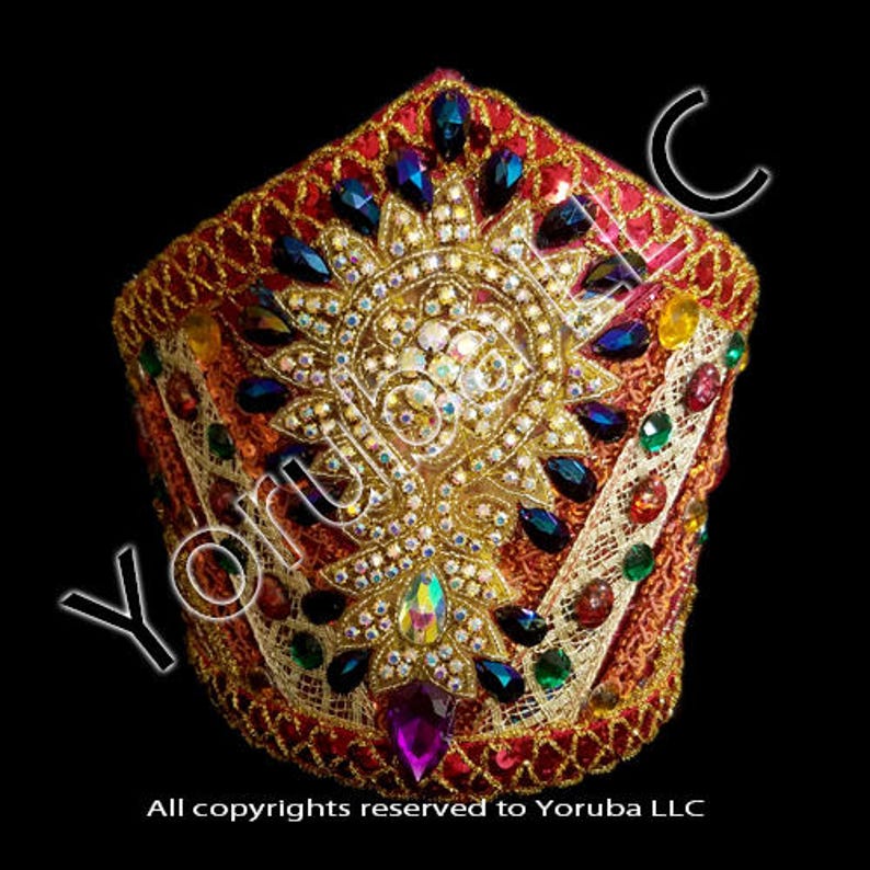 Fabric Orishas Crowns / Coronas De Tela - Etsy