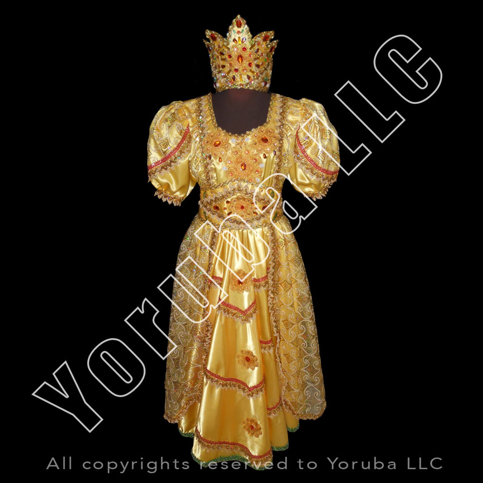 Oshun Costume / Trajes De Oshun - - Etsy