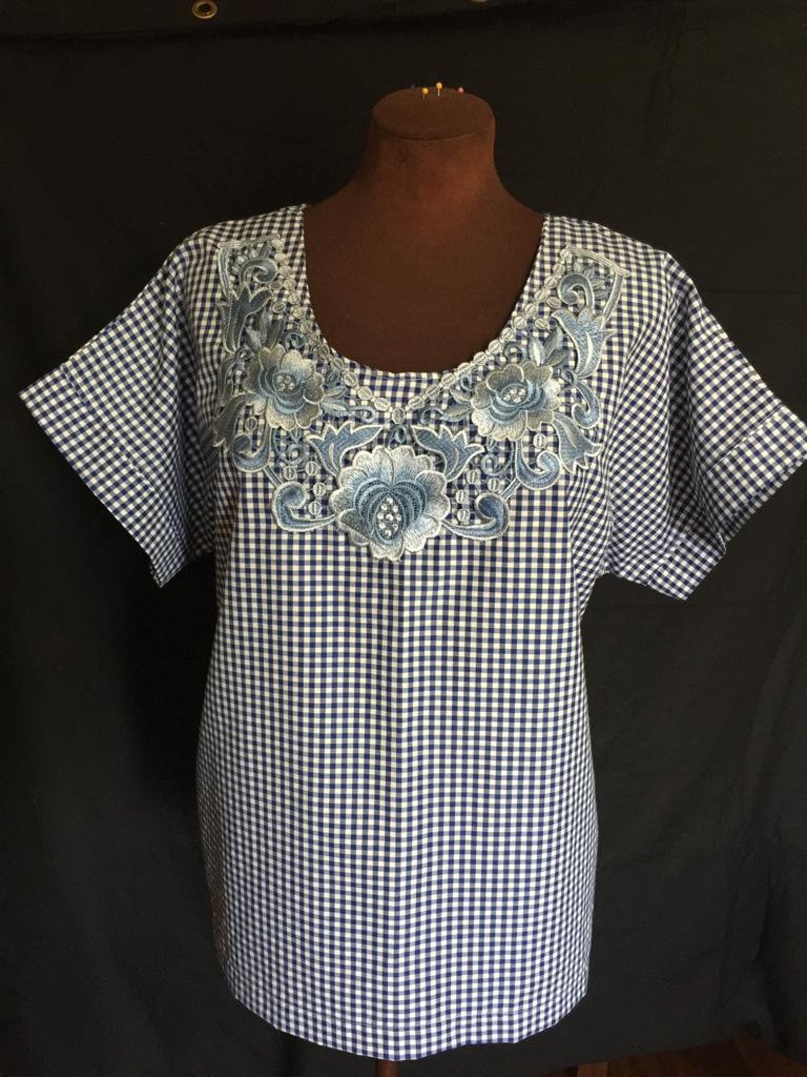 Gingham Blouses / Blusas De Guinga - Etsy