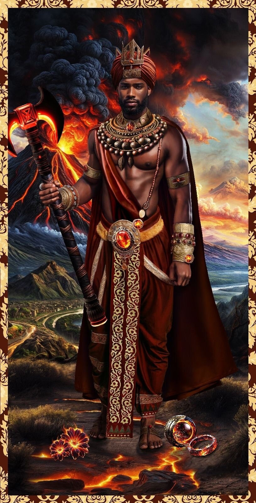 Chango Pano Para El Trono - Etsy