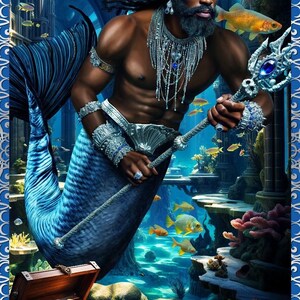 Olokun Paño Para El Trono / Olokun Throne Pano - Etsy