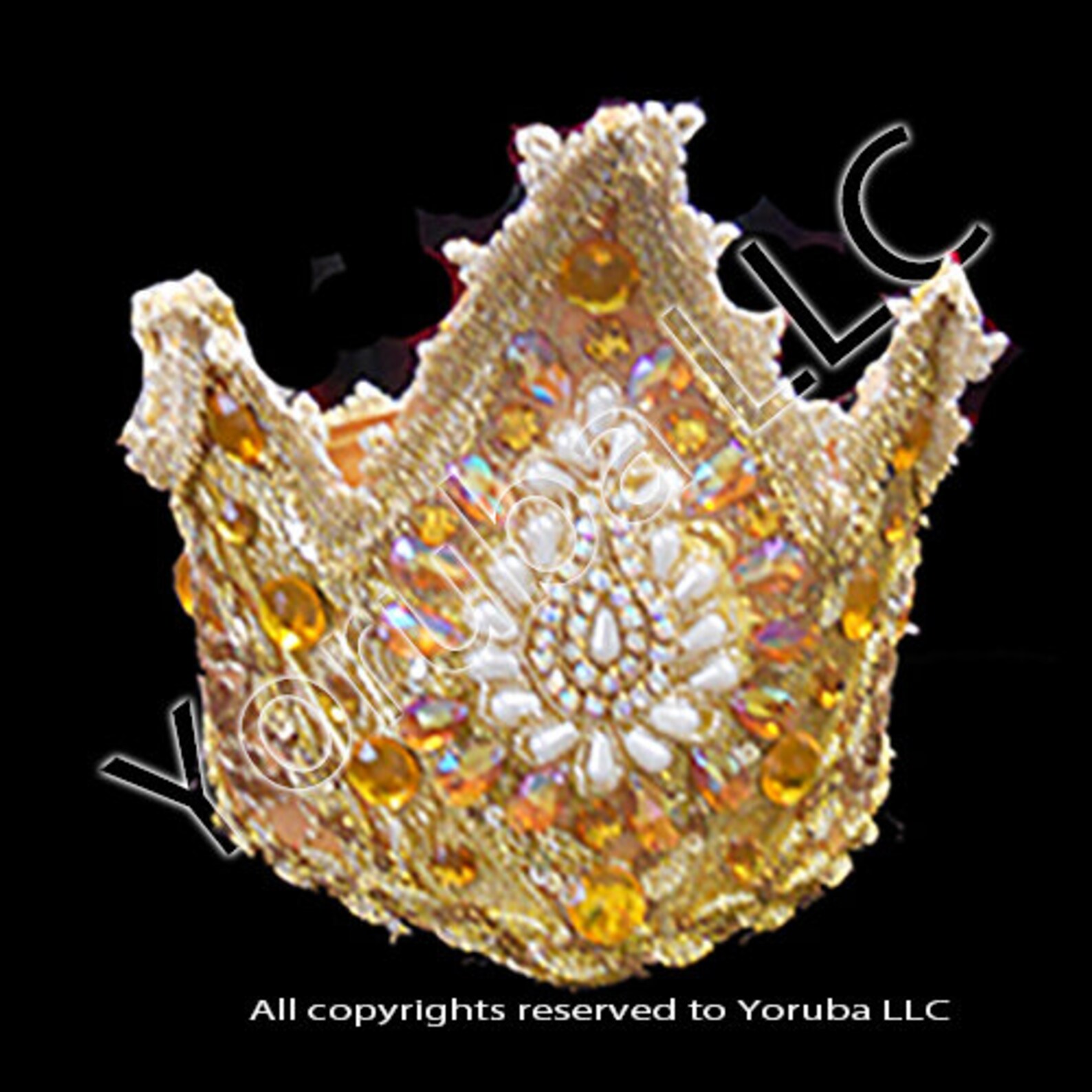 Fabric Orishas Crowns / Coronas De Tela - Etsy