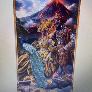 Chango and Yemaya Panel Trono - Etsy