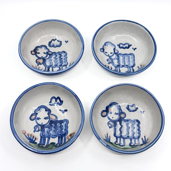 Vintage Pottery Sheep - Etsy