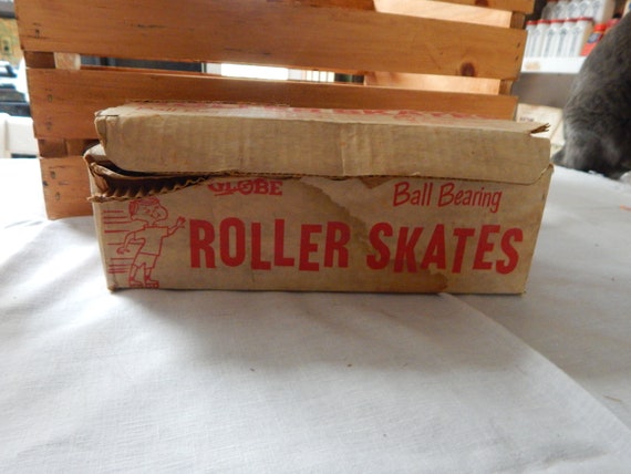 Vintage Ball Bearing Roller Skates Skates Toys Children | Etsy