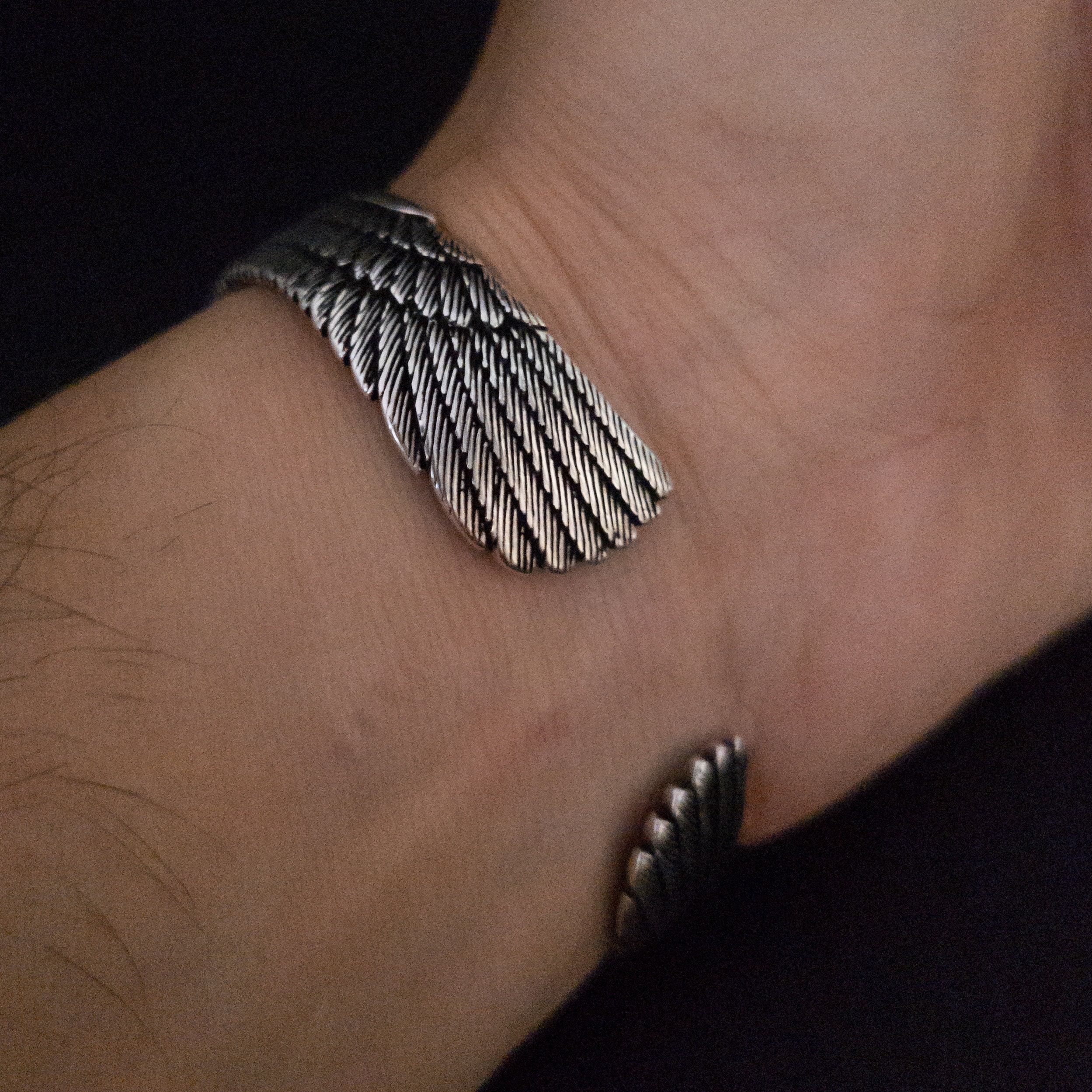 Eagle Shaped Silver Bracelet, Eagle Bracelet,925 Sterling Silver ...