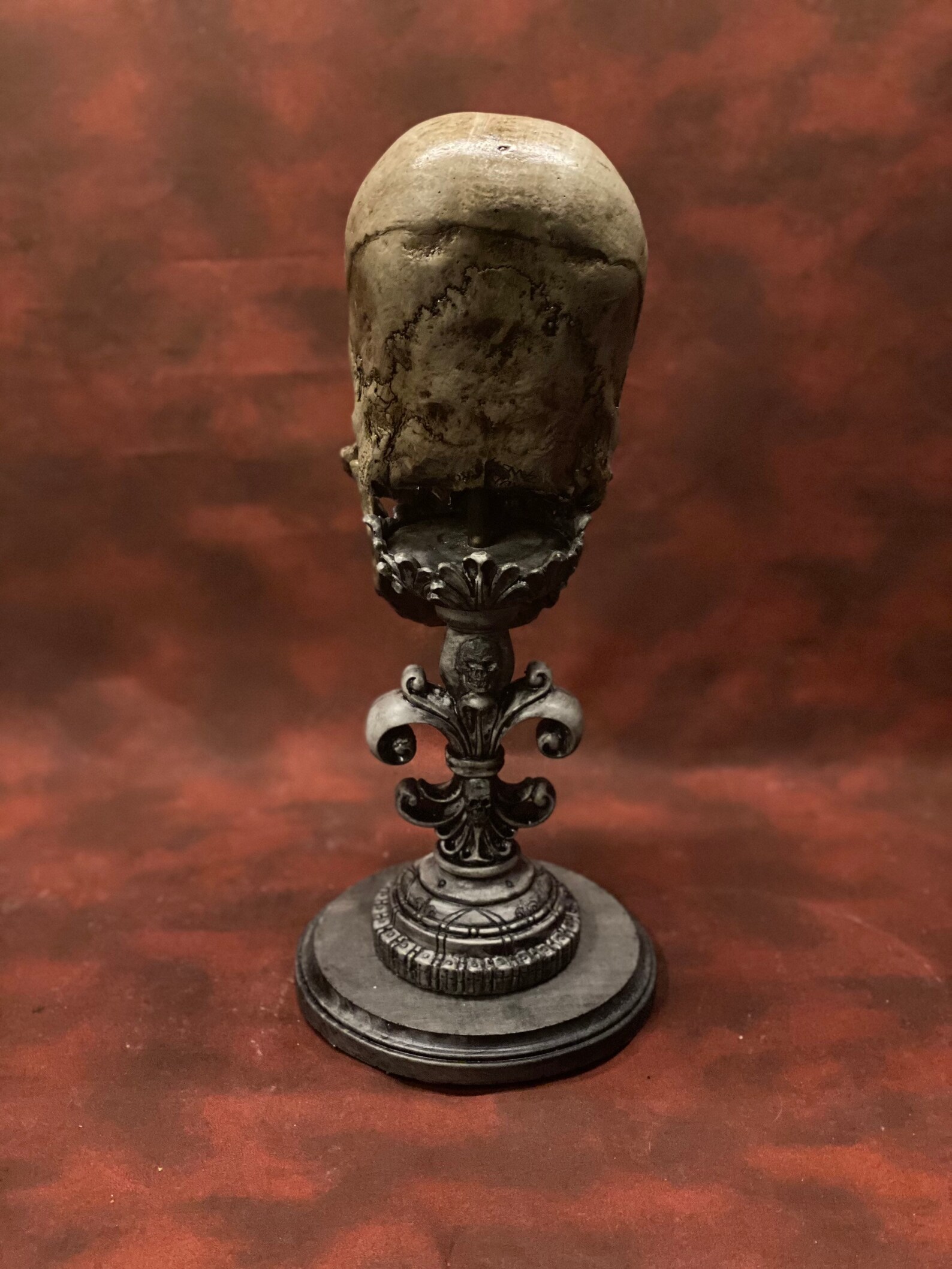 Real Human Peruvian Elongated Skull Replica Painted by Zane Wylie - Etsy