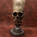 Real Human Peruvian Elongated Skull Replica Painted by Zane Wylie - Etsy