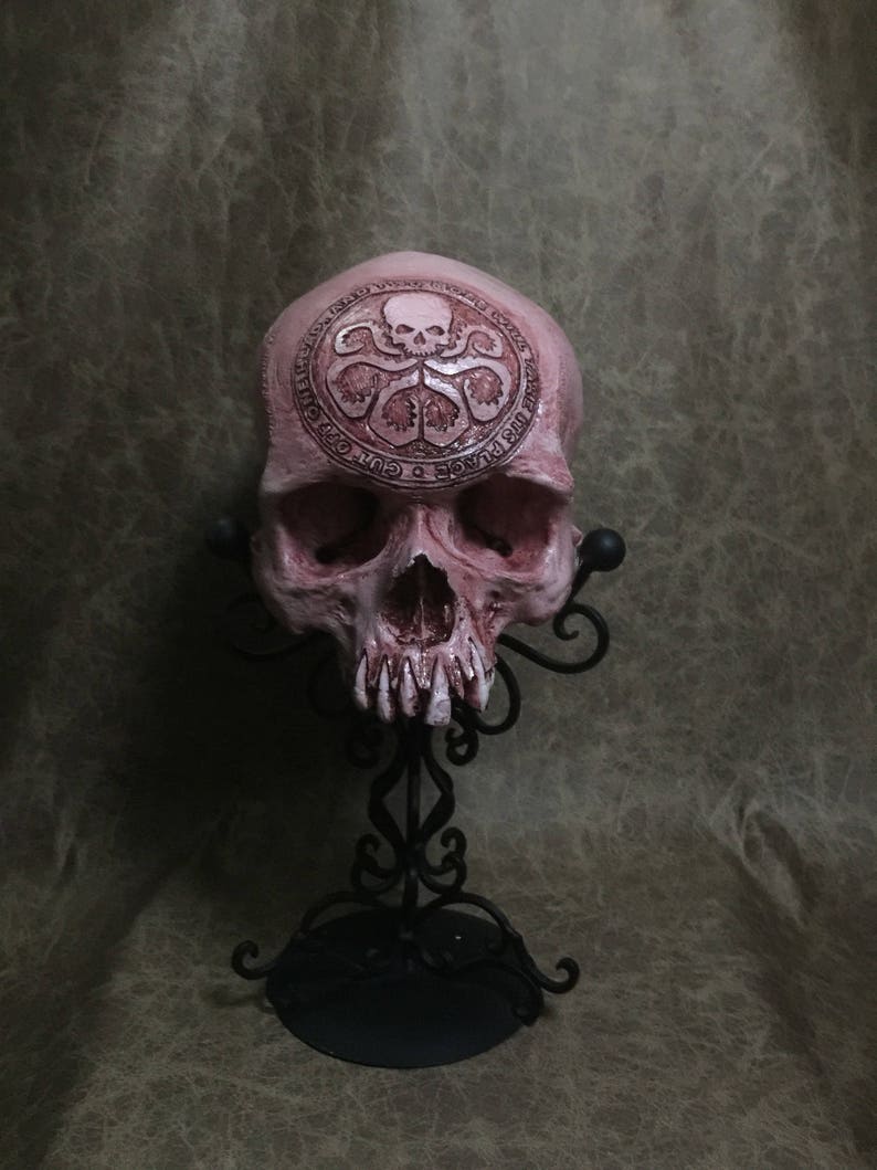 Hydra Tribute Skull Carved by Zane Wylie Real Human Skull - Etsy