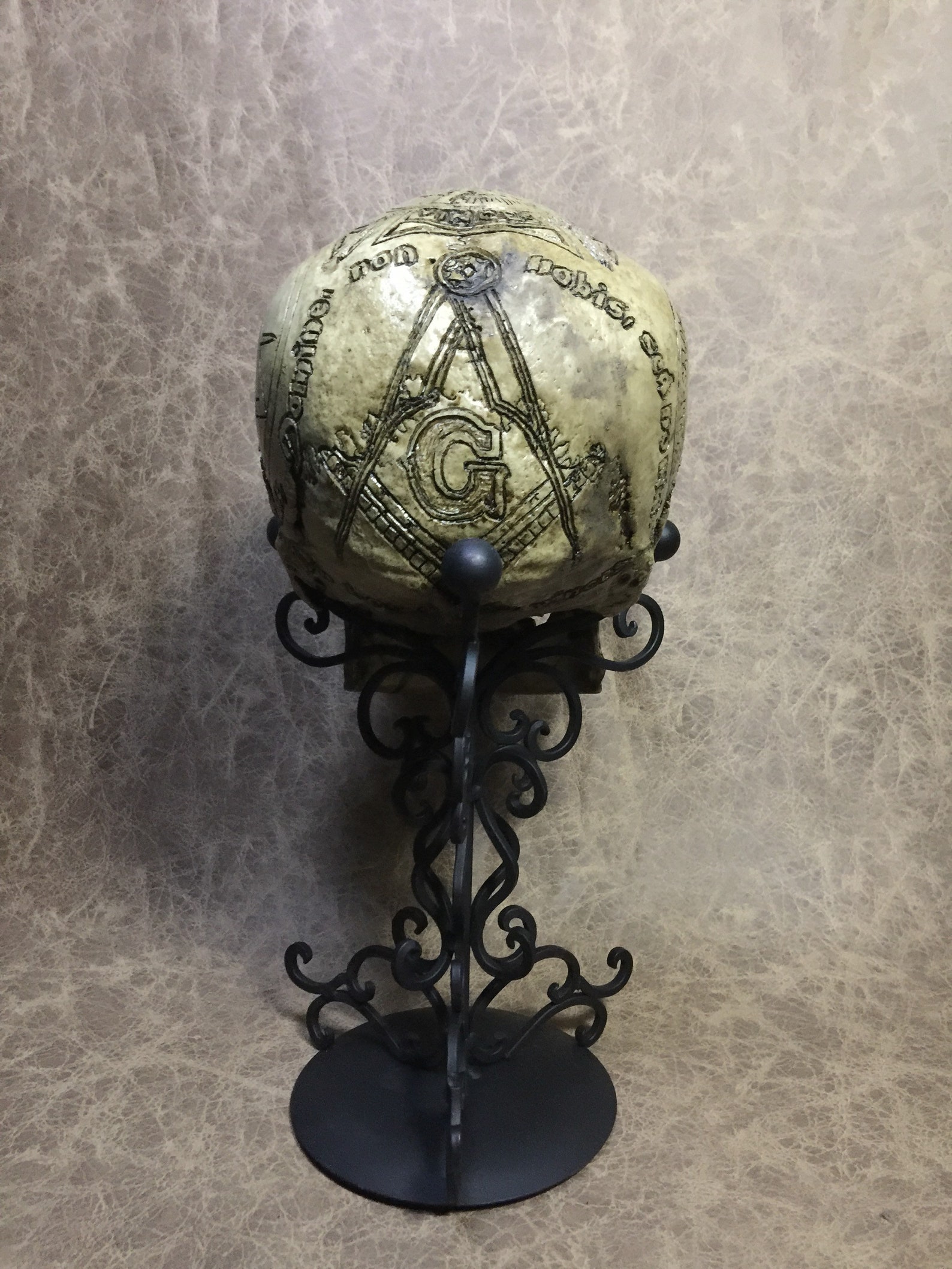 Templar Knight Theme Real Human Skull Replica - Carved by Zane Wylie - Etsy