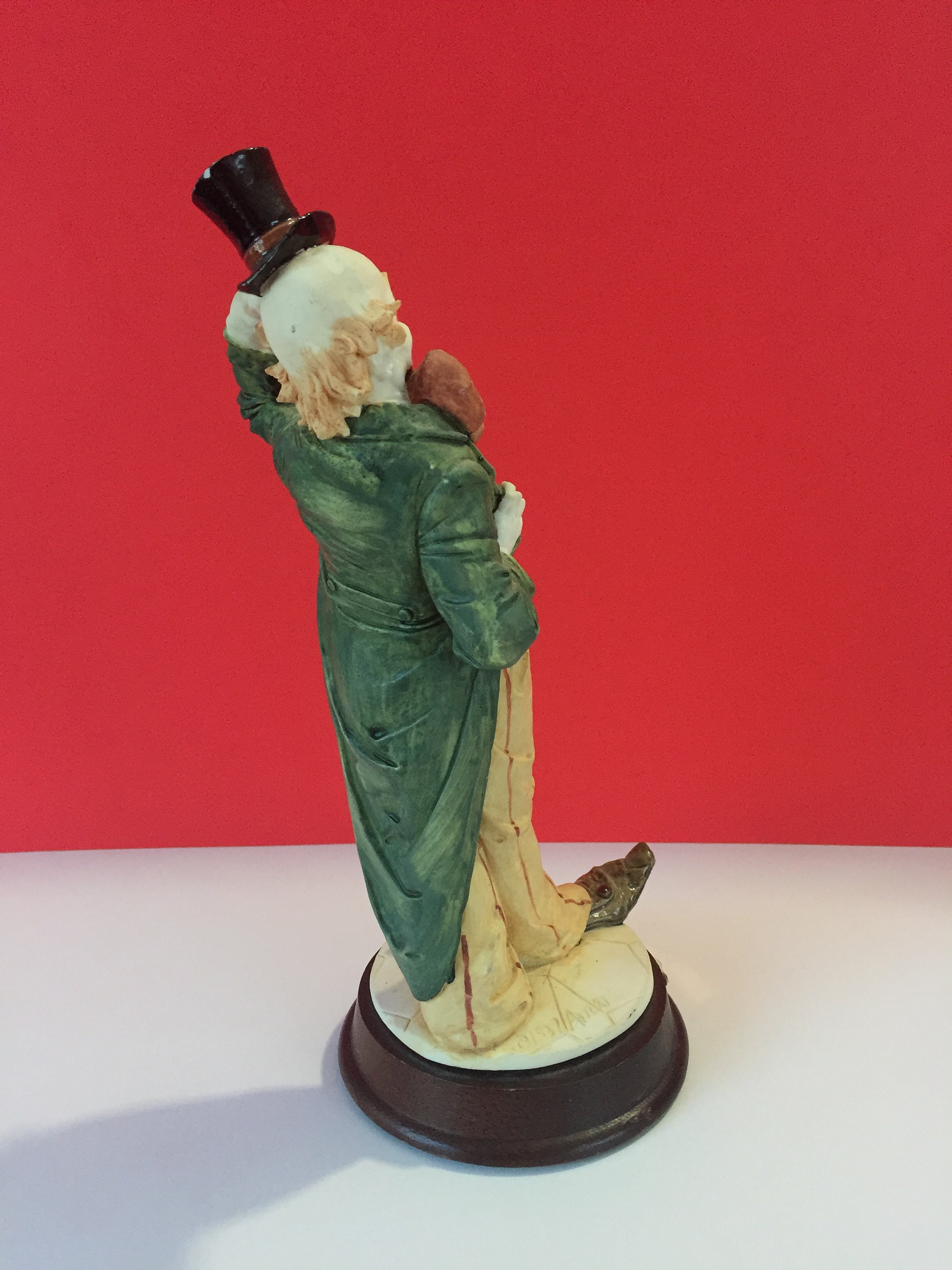 Vintage 80s Pucci 10" Clown/ Pucci Clown Statue/ 1988 Arnart / Artistic ...