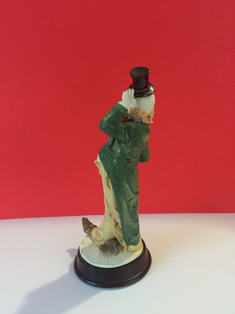 Vintage 1988 Pucci Clown Statue, Arnart Resin Figurine - Etsy