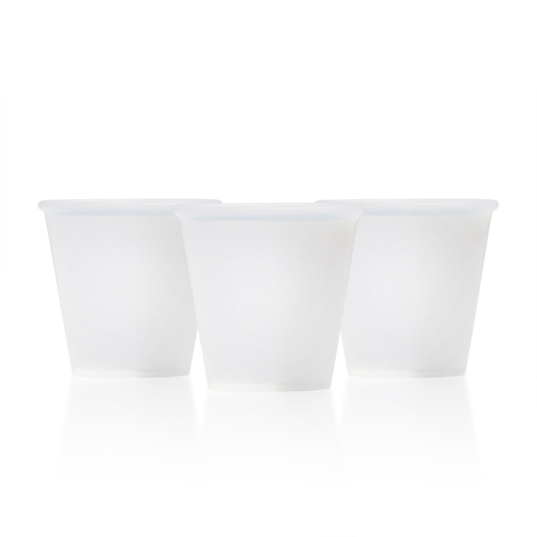 Silicone Mini Cups 4 3 Oz Reusable Silicone Cup Mold - Etsy