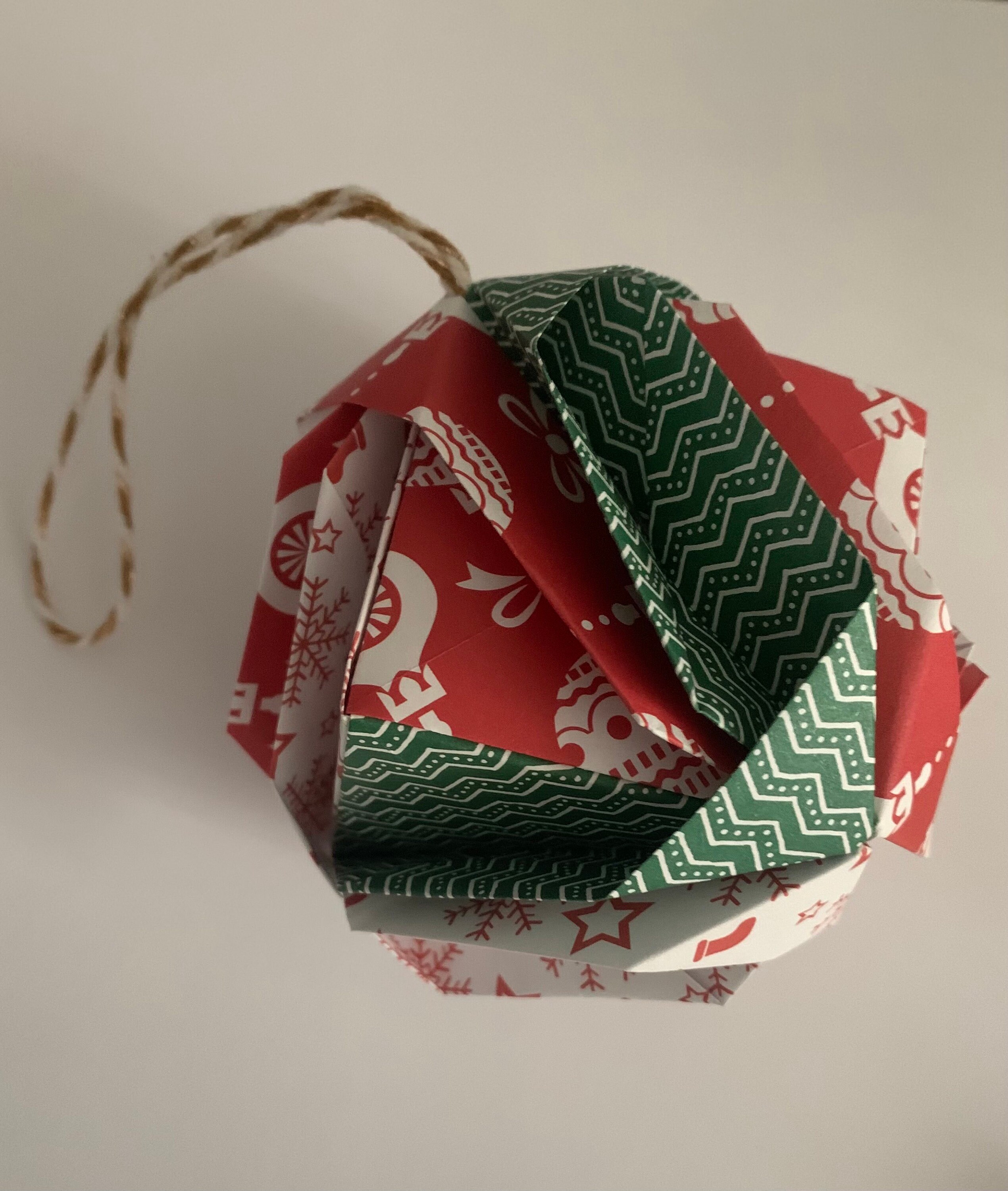 Origami Christmas Ornament/christmas Ornament/christmas Gift/ornament ...