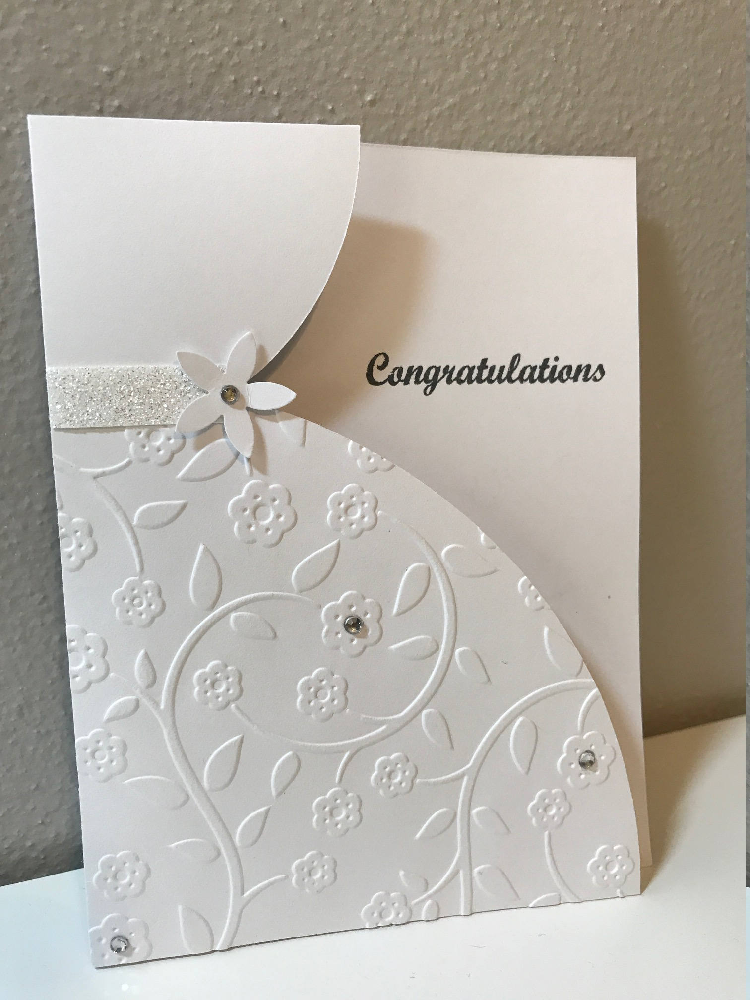 Wedding Bridal Shower Handmade Stampin Up Card Etsy Wedding Bridal Shower Handmade Stampin Up Card Etsy