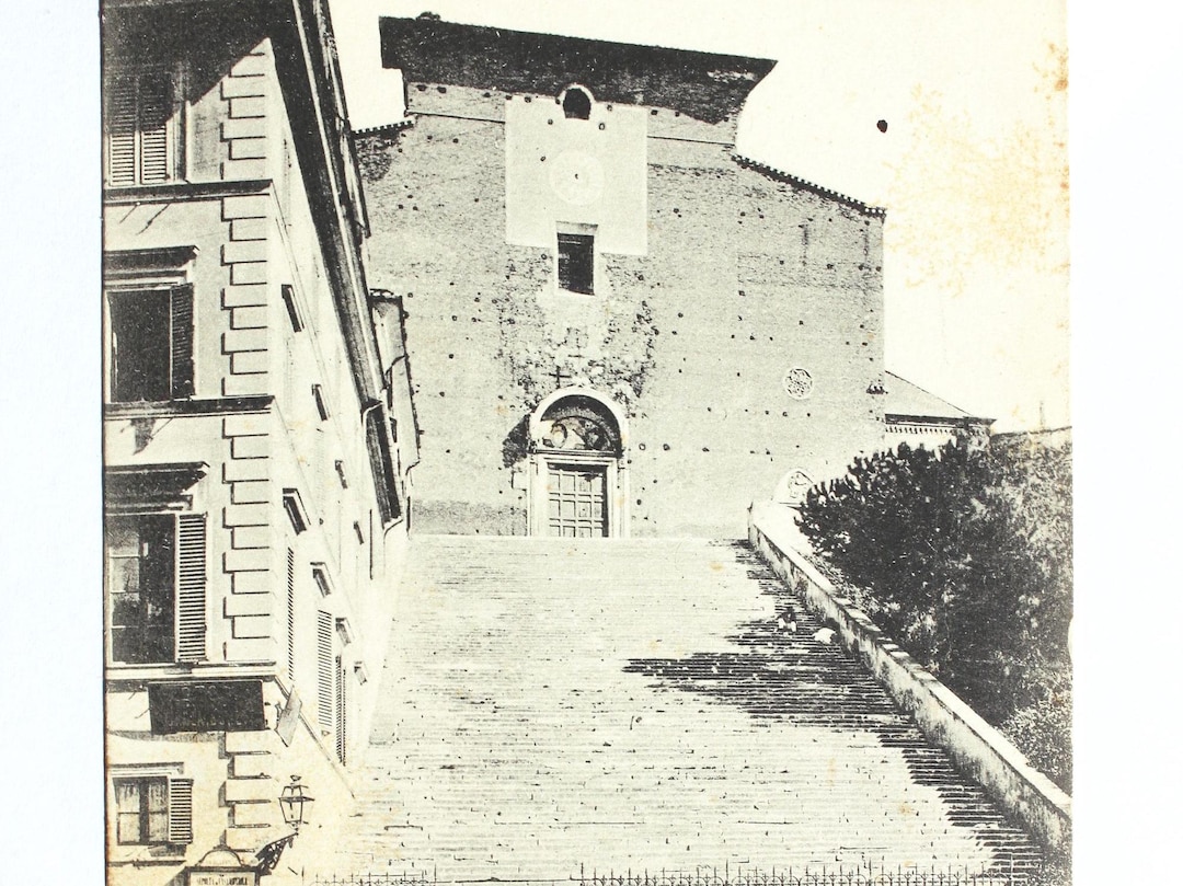 Santa Maria in Aracoeli Basilica, Rome: Vintage RPPC Postcard - Etsy