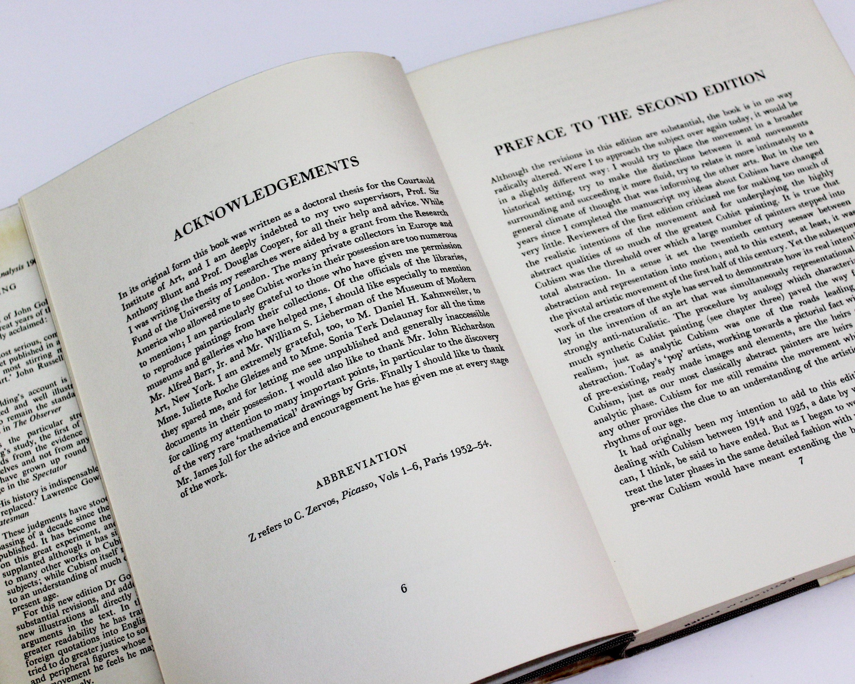 Cubism artist reference book text photographs illustrations vintage ...