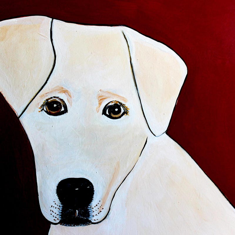 Labrador Painting - Etsy